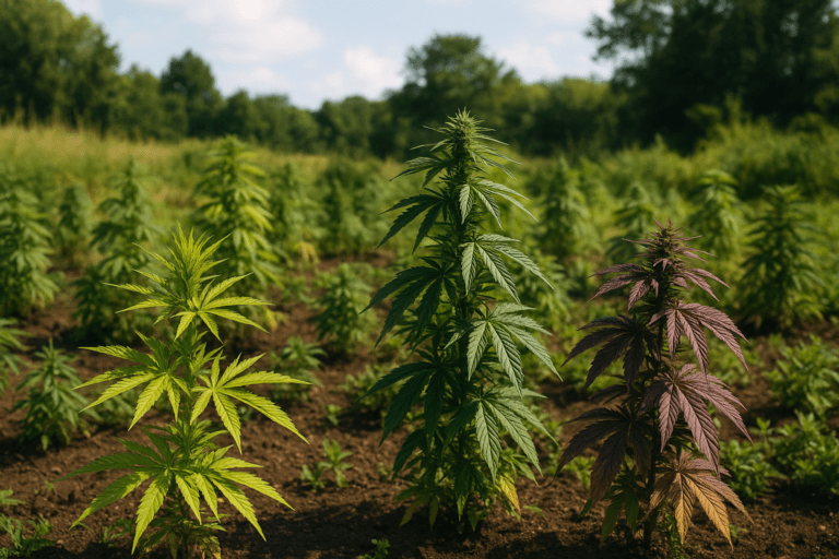 Genetic Variation in Landrace Cannabis Strains Across Regions