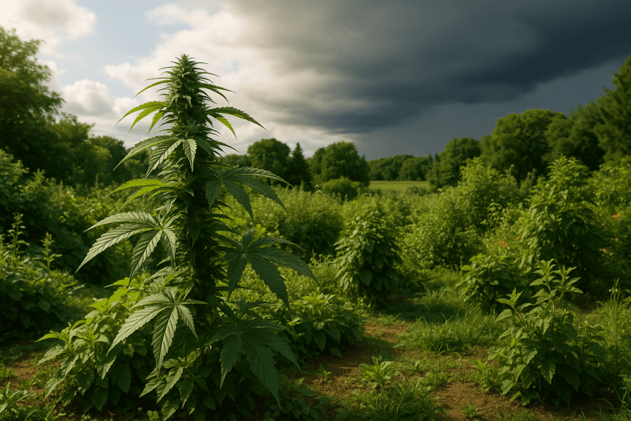 Regional Differences in Cannabis Responses to Extended Outdoor